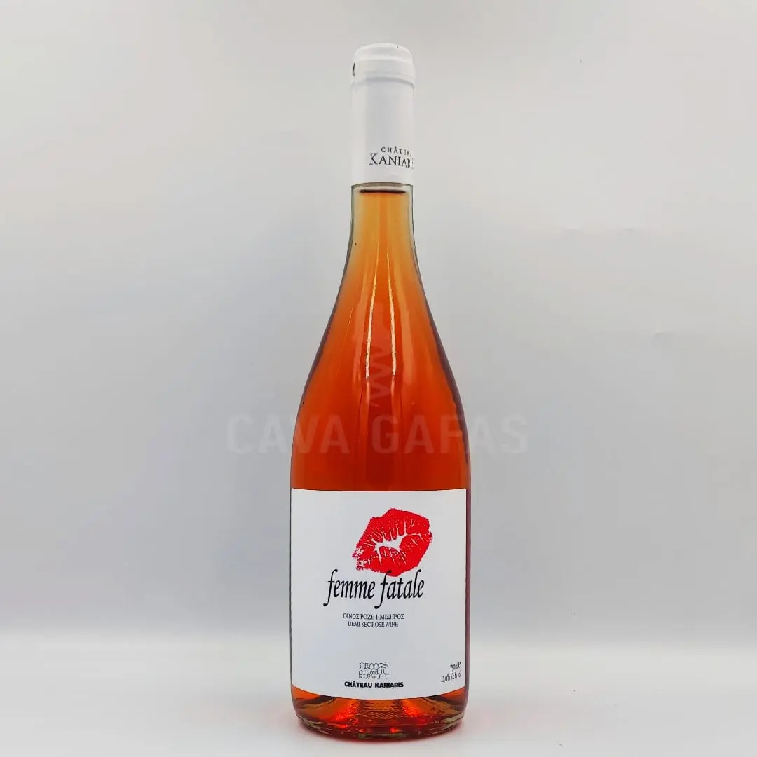 ΚΑΝΙΑΡΗΣ FEMME FATALE, ΡΟΖΕ ΗΜΙΞΗΡΟΣ 750ml - Κάβα Γκάφας, Ηλεκτρονικό ...