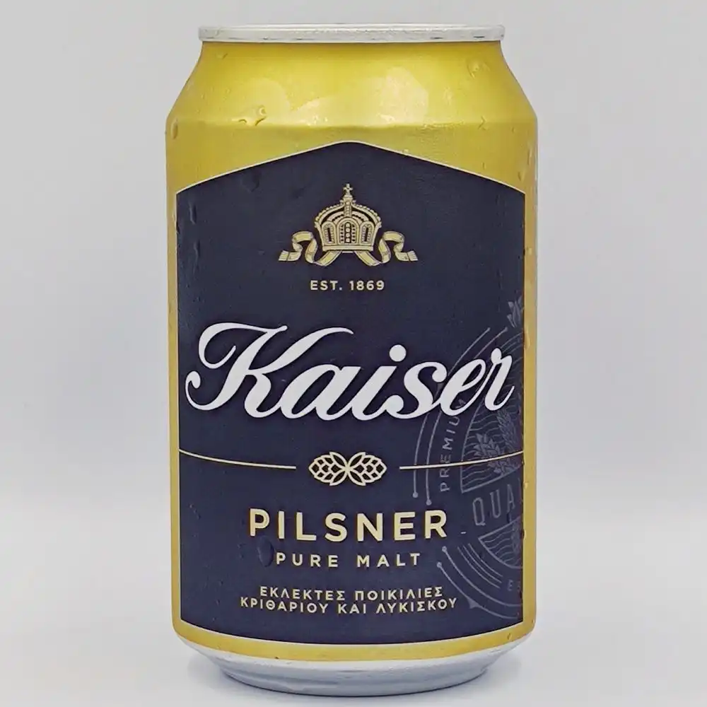 KAISER, PILSNER, BEER, ΚΟΥΤΙ, (0.33Lt) - Κάβα Γκάφας, Ηλεκτρονικό ...