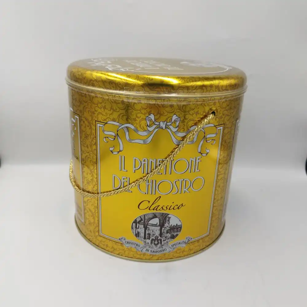 PANETTONE, CLASSIC ΣΕ ΜΕΤΑΛΛΙΚΟ ΚΟΥΤΙ, 1Kg - Κάβα Γκάφας, Ηλεκτρονικό ...